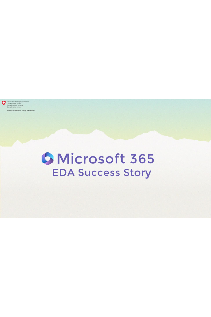 M365 Success Story EDA – ORG-Team Tokio - Medien - DMA VOD